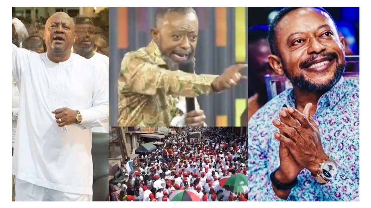 HOT Campaign: Rev Owusu-Bempah Poured all his Blessings on Mahama - YouTube