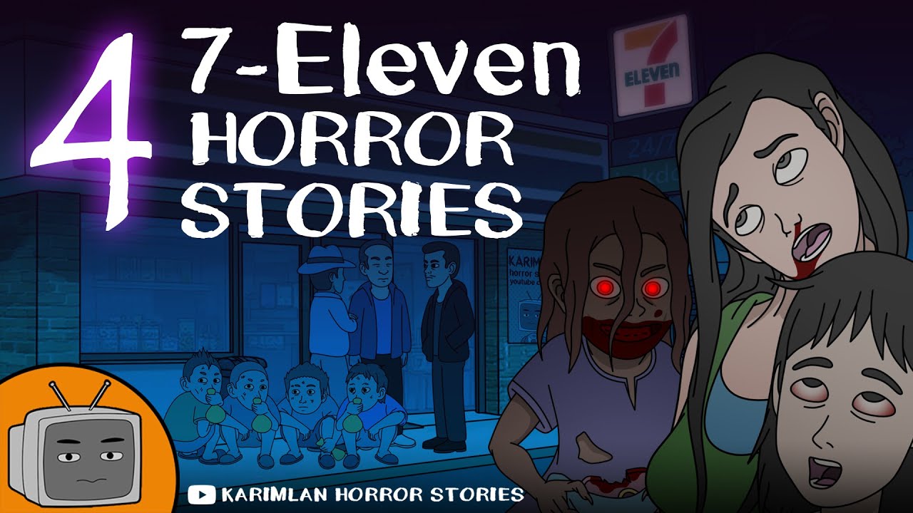 7 - ELEVEN (Karimlan Animated Horror Stories) Tagalog 13th Compilation ...
