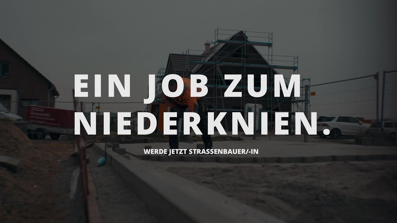 Straßenbauer bei der Friedrich Duensing GmbH - YouTube