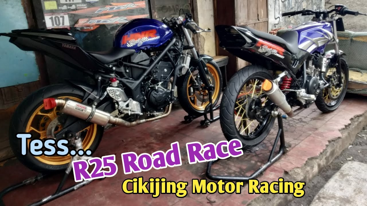 Yamaha R25 Road Race Cikijing Motor Racing - Tes Knalpot Racing HNR ...