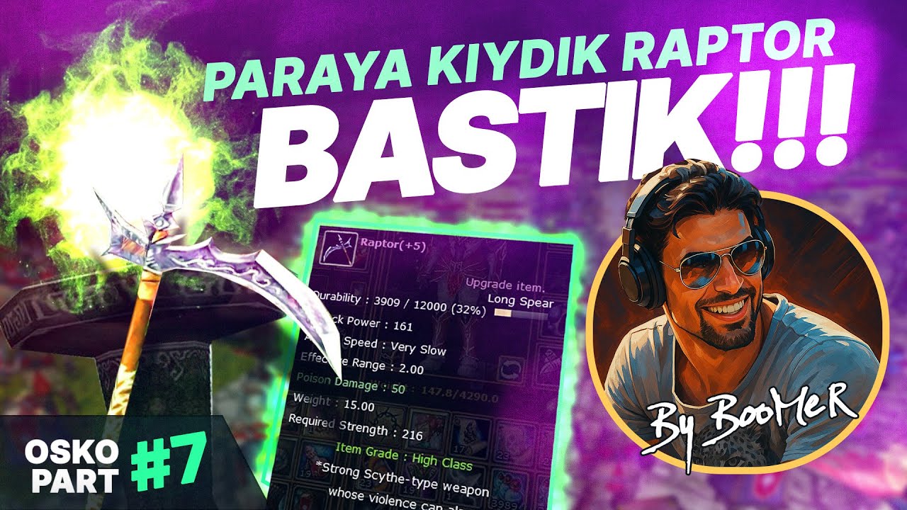 OldSchoolKO Raptor Upgrade Warrior'un ilk PK sı Chitinler | PART #7 # ...