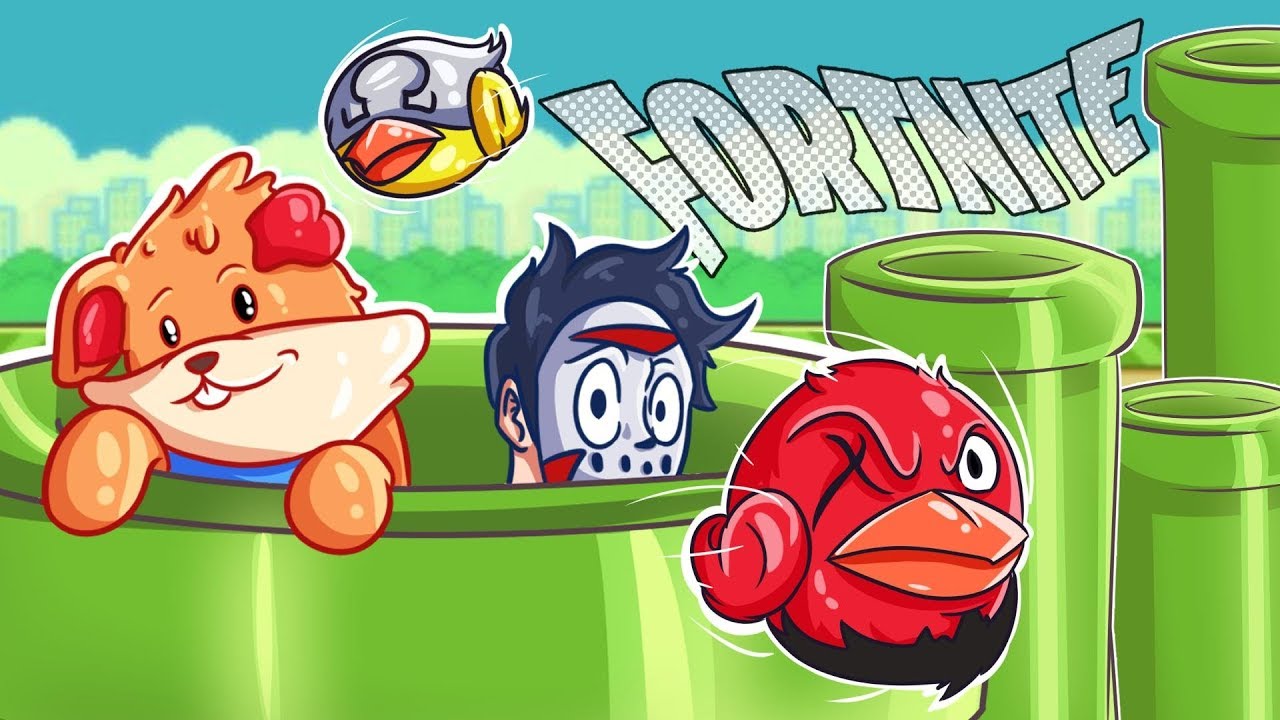 FLAPPY BIRD IN FORTNITE! [FORTNITE CREATIVE PARKOUR] w/Delirious ...