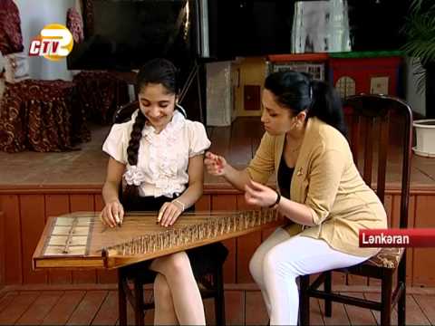 11 yaşlı Aydanın simli alətlərdə ifası