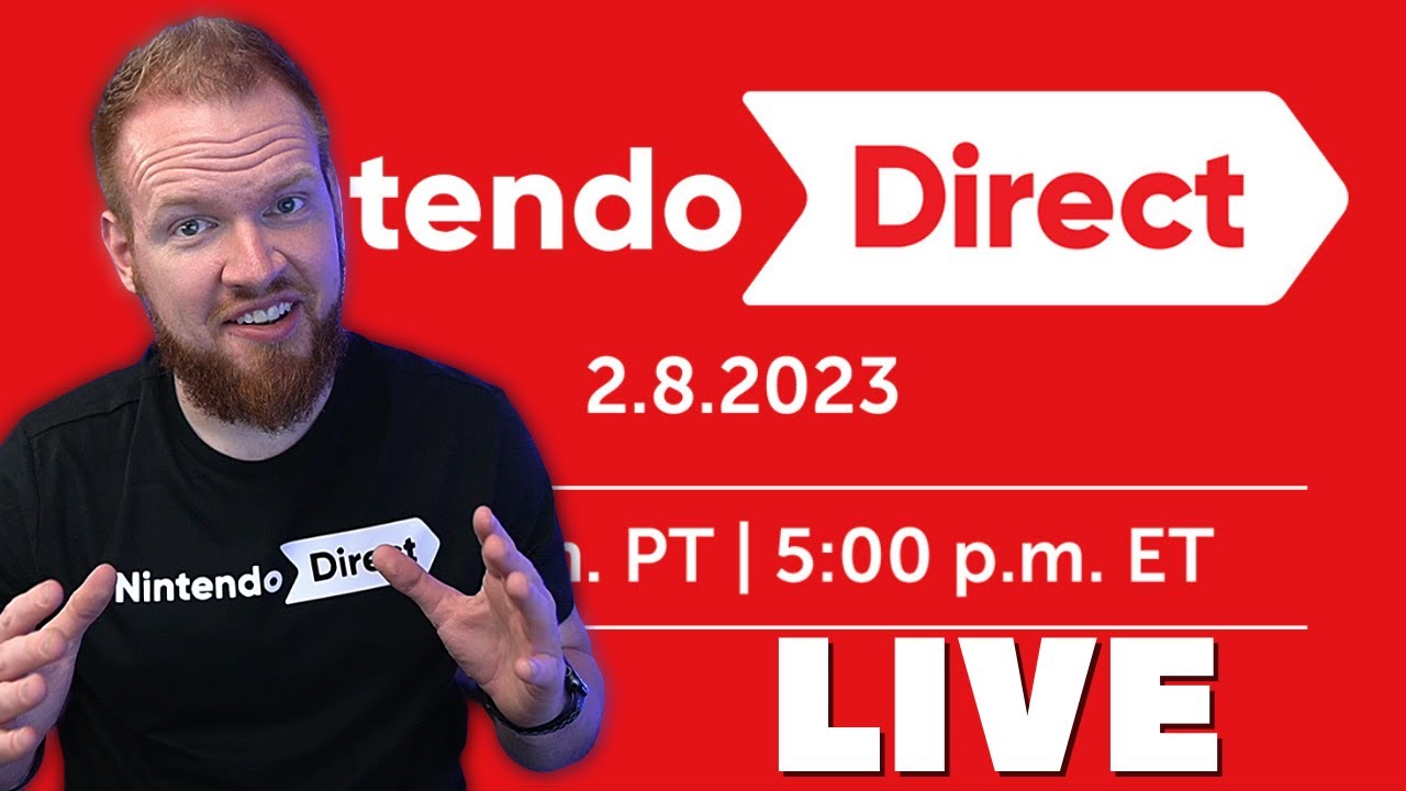 Nintendo Direct 2.8.2023 - Nintendo Switch - Sunbro Nation Live - YouTube