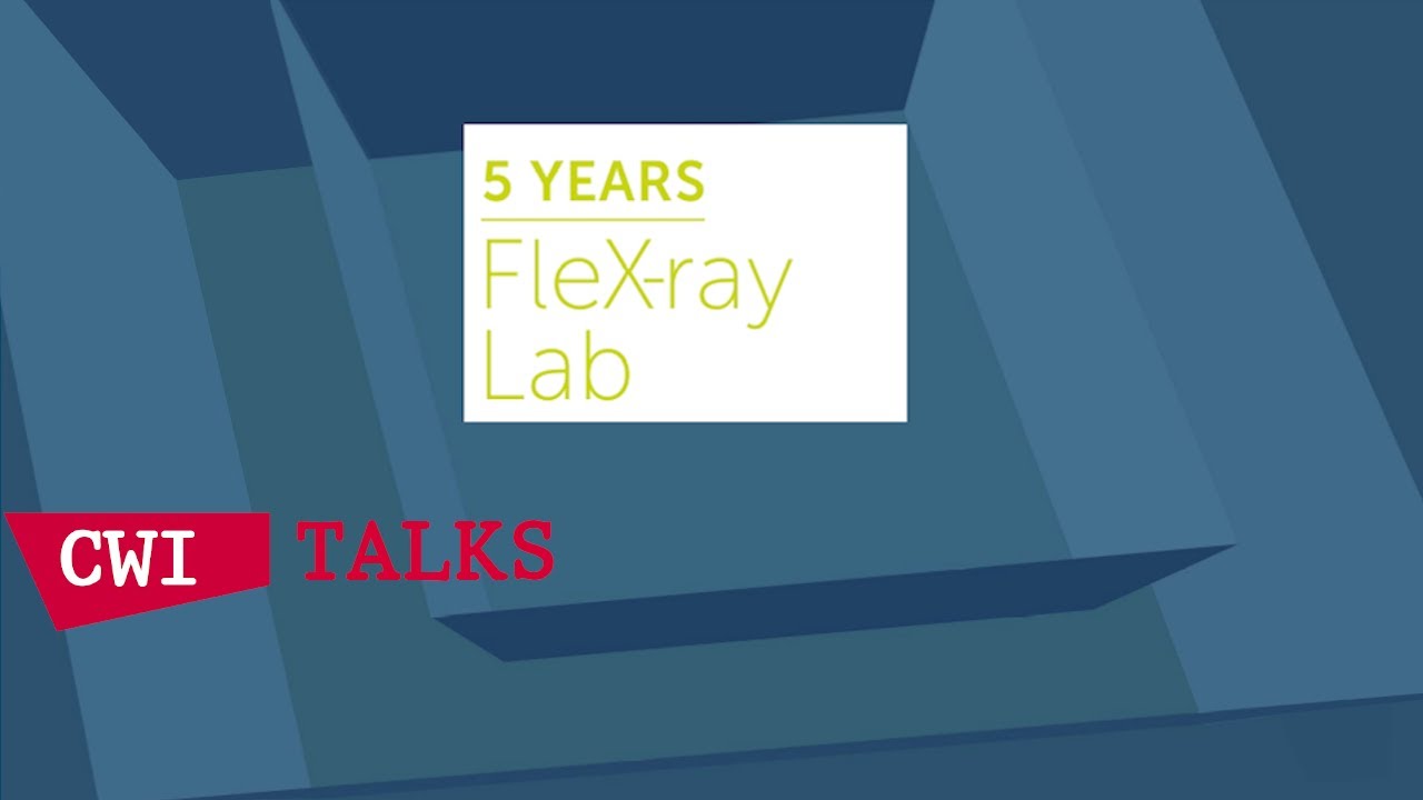 FleXRay Lab 5 years anniversary - Felix Lucka, Martin Fransen, Tristan ...