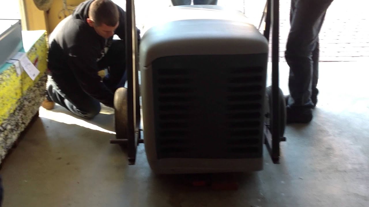 Moving Kohler Generator - YouTube
