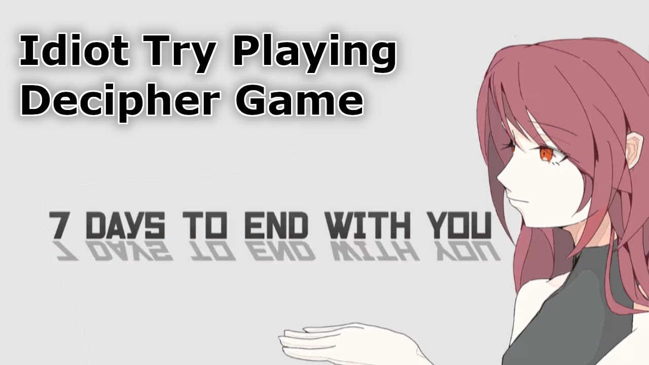 Playing Decipher Game It should be easy right? - YouTube