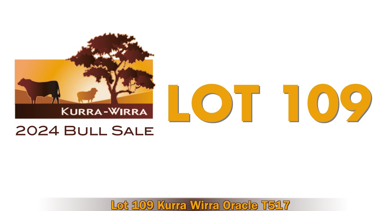 Lot 109 Kurra Wirra Oracle T517 - YouTube