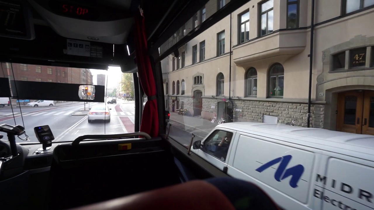 Sweden, Arlanda Airport Coaches/Flygbussarna, ride from Airport ...