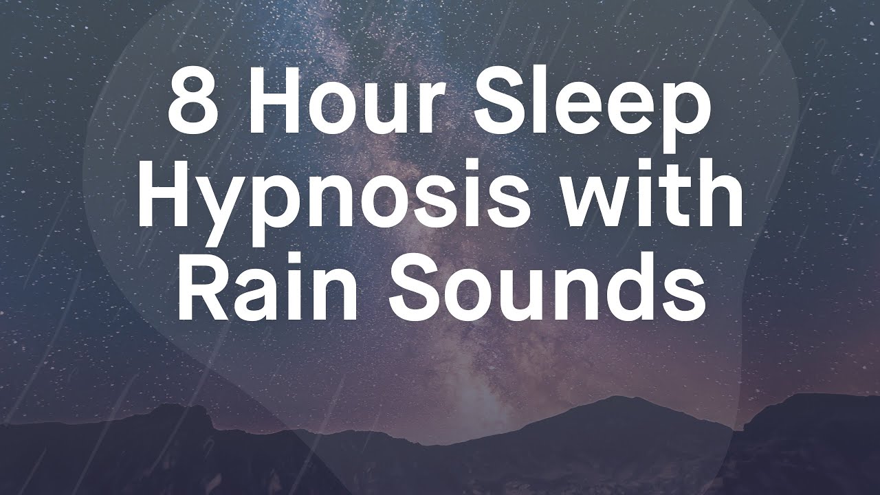 8 Hour Deep Sleep Hypnosis with Rain Sounds (Female Voice) | Grace Smith - YouTube