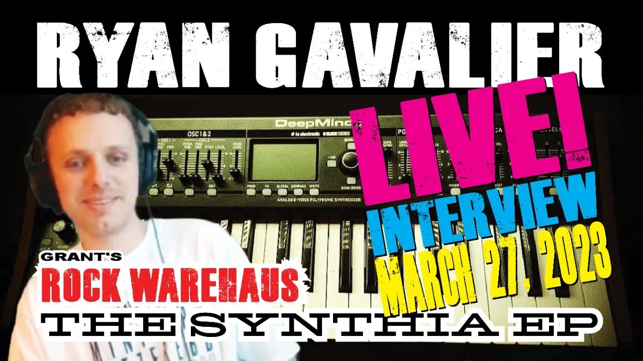 INTERVIEW: New Music from Ryan Gavalier - The Synthia EP | #135 - YouTube