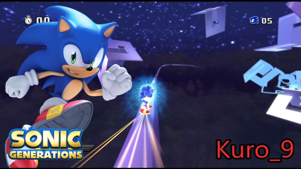 Sonic Generations GameCube Galaxy MOD - YouTube