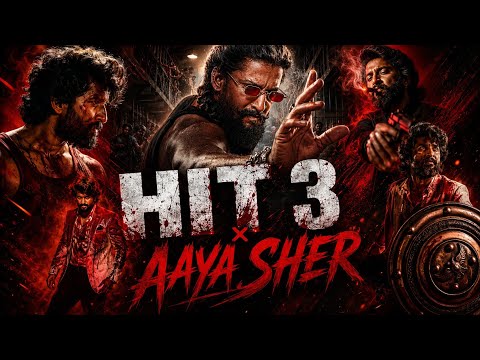 HIT 3 × AAYA SHER 💥| Paradise | Nani | 4k WhatsApp Status| SS EDITZ