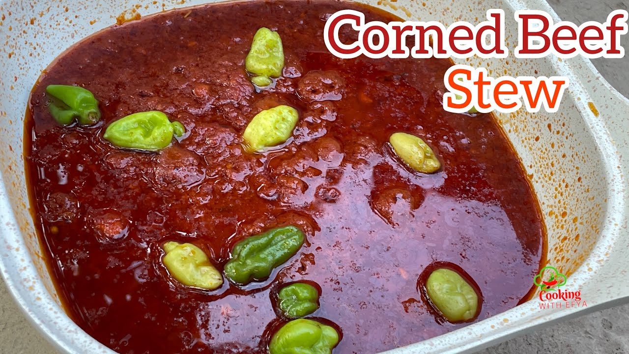 How To Make Authentic Ghanaian Corned Beef Stew | Tasty Corned Beef ...