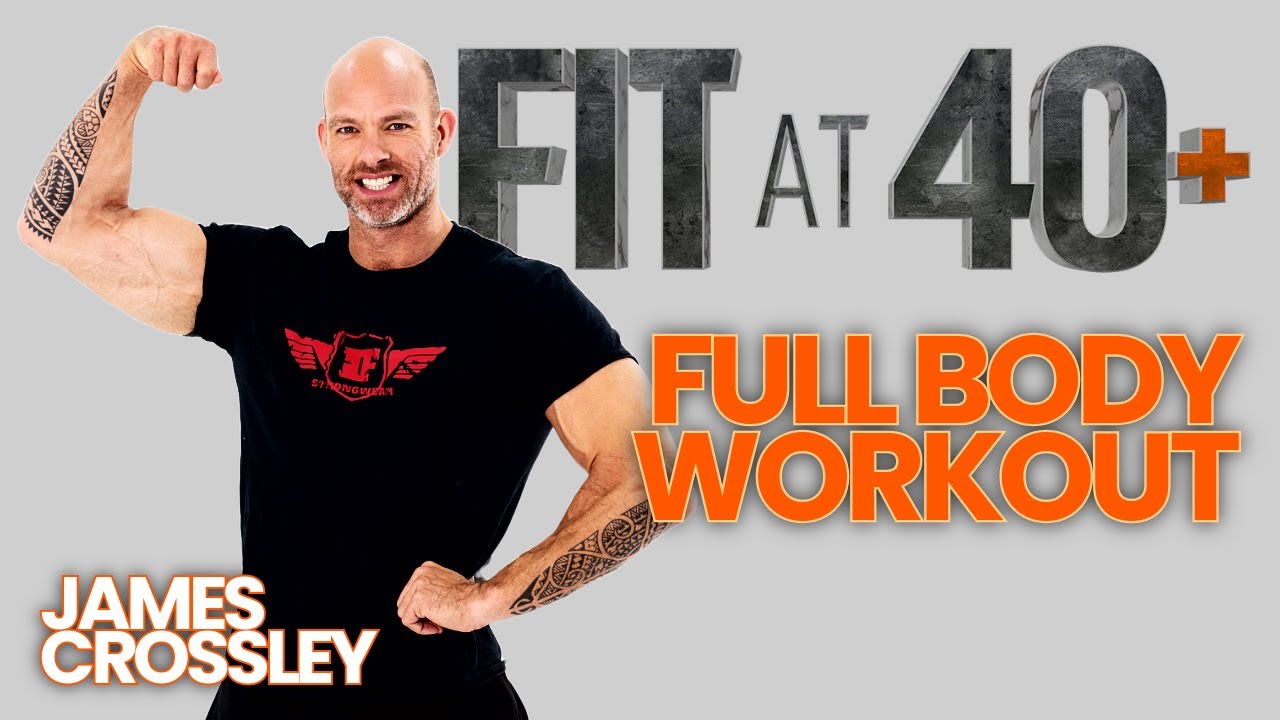 Full Body Workout - Fit at 40 with James Crossley (Hunter the Gladiator ...