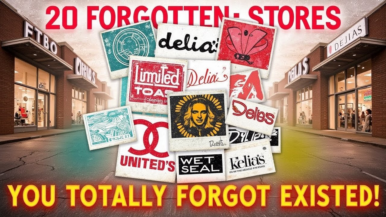 I Discovered 20 Forgotten Clothing Stores That Will SHOCK You! - YouTube