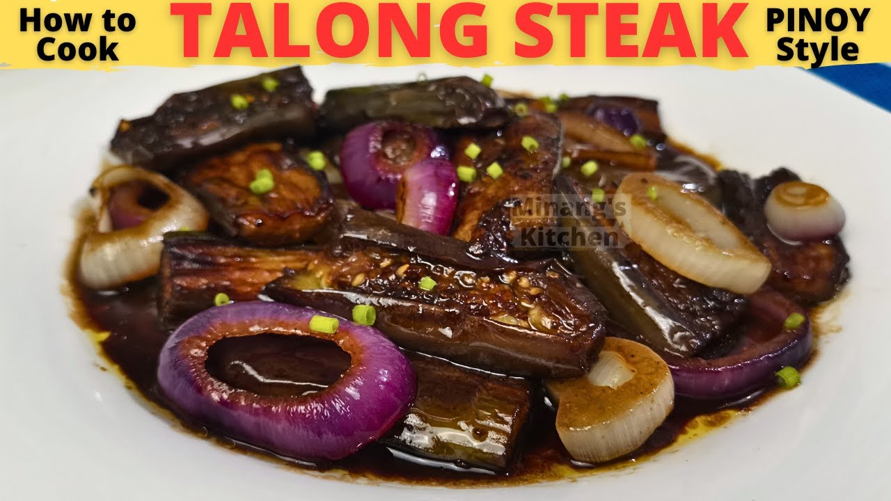 TALONG STEAK | Eggplant STEAK | Bistek na Talong | Pinoy Recipe - YouTube