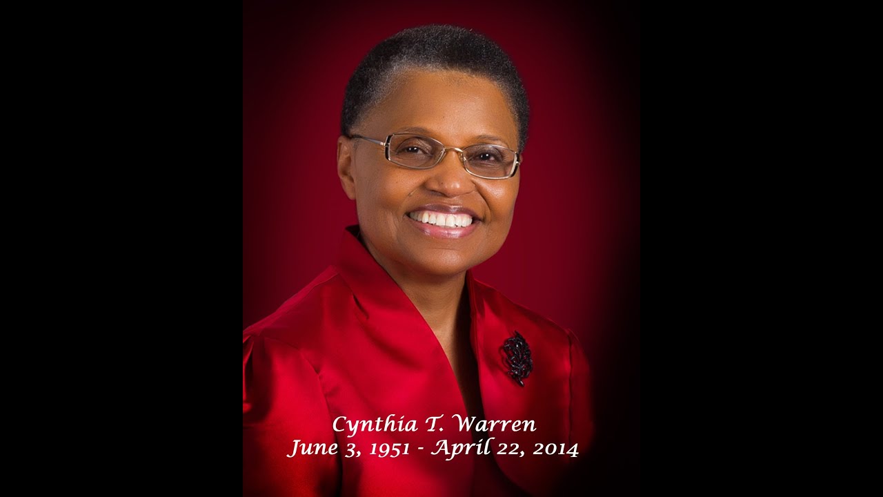 Celebration of Cynthia T. Warren's Life - YouTube