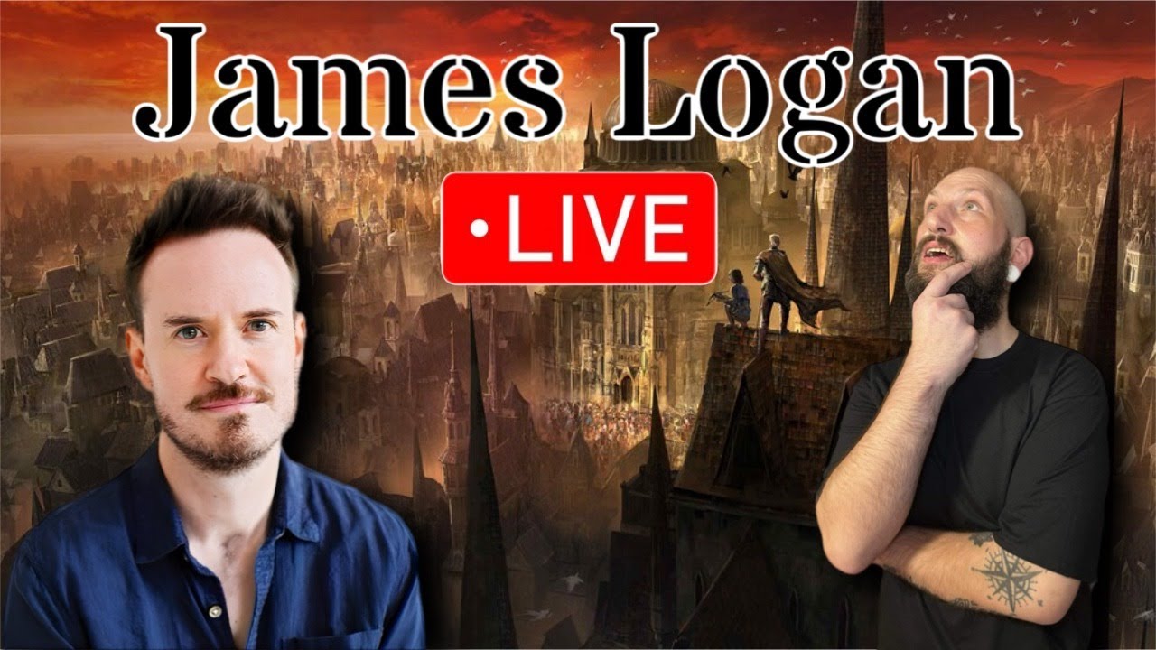 Interview with James Logan (author of "The Silverblood Promise") - YouTube