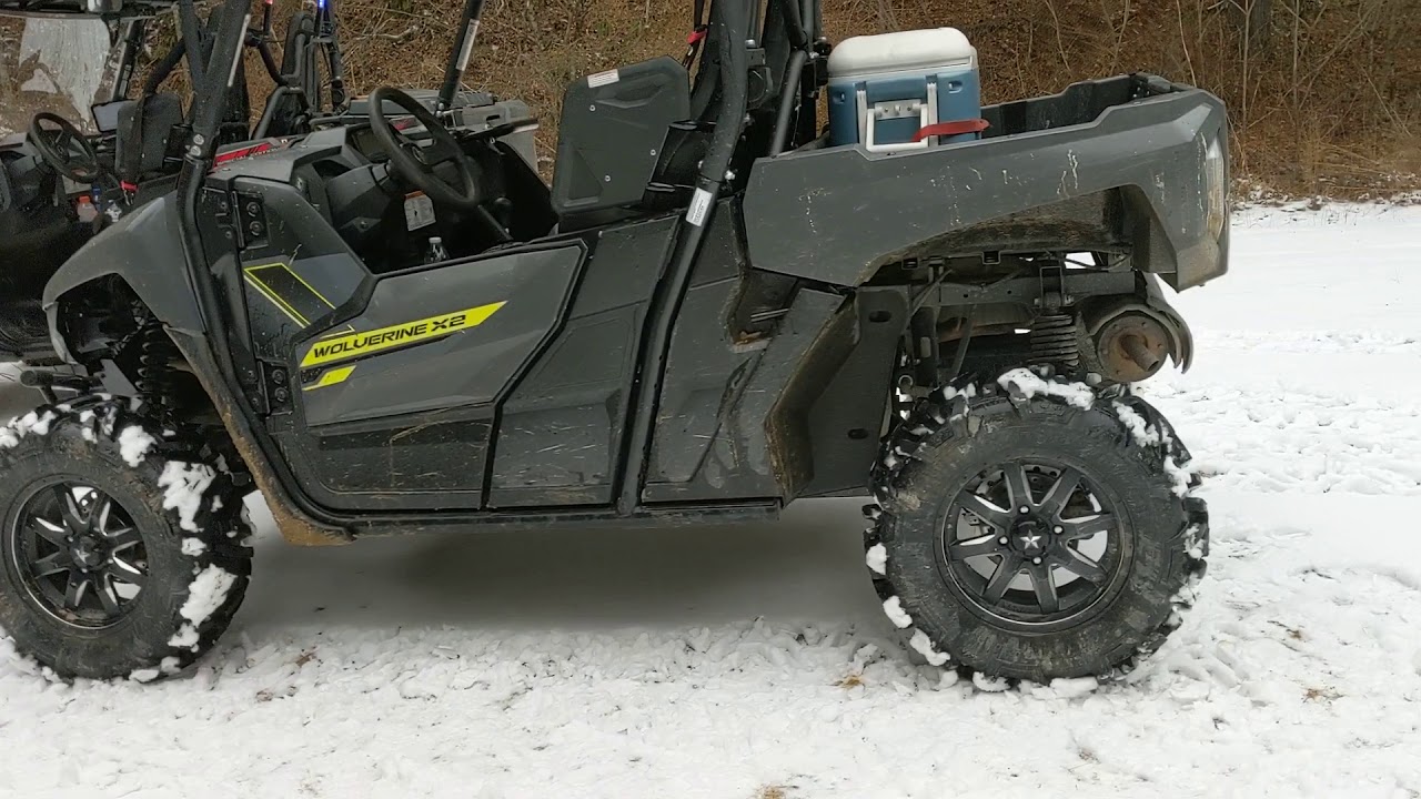 Mudd Man Adventures rides in WV in snow. - YouTube