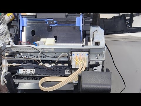 Epson L3110 L3250 Full Service washing machine Red lights biking solved ...