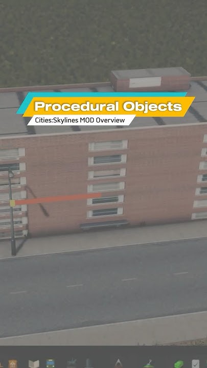 Cities: Skylines Modding: Why Procedural Objects Are the Way to Go #citiesskylines #gaming - YouTube