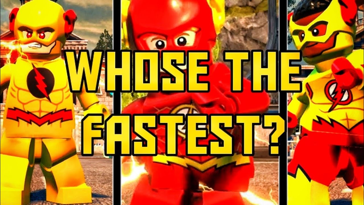 Who is the fastest Speedster in Lego DC Supervillains?|#Flash ...