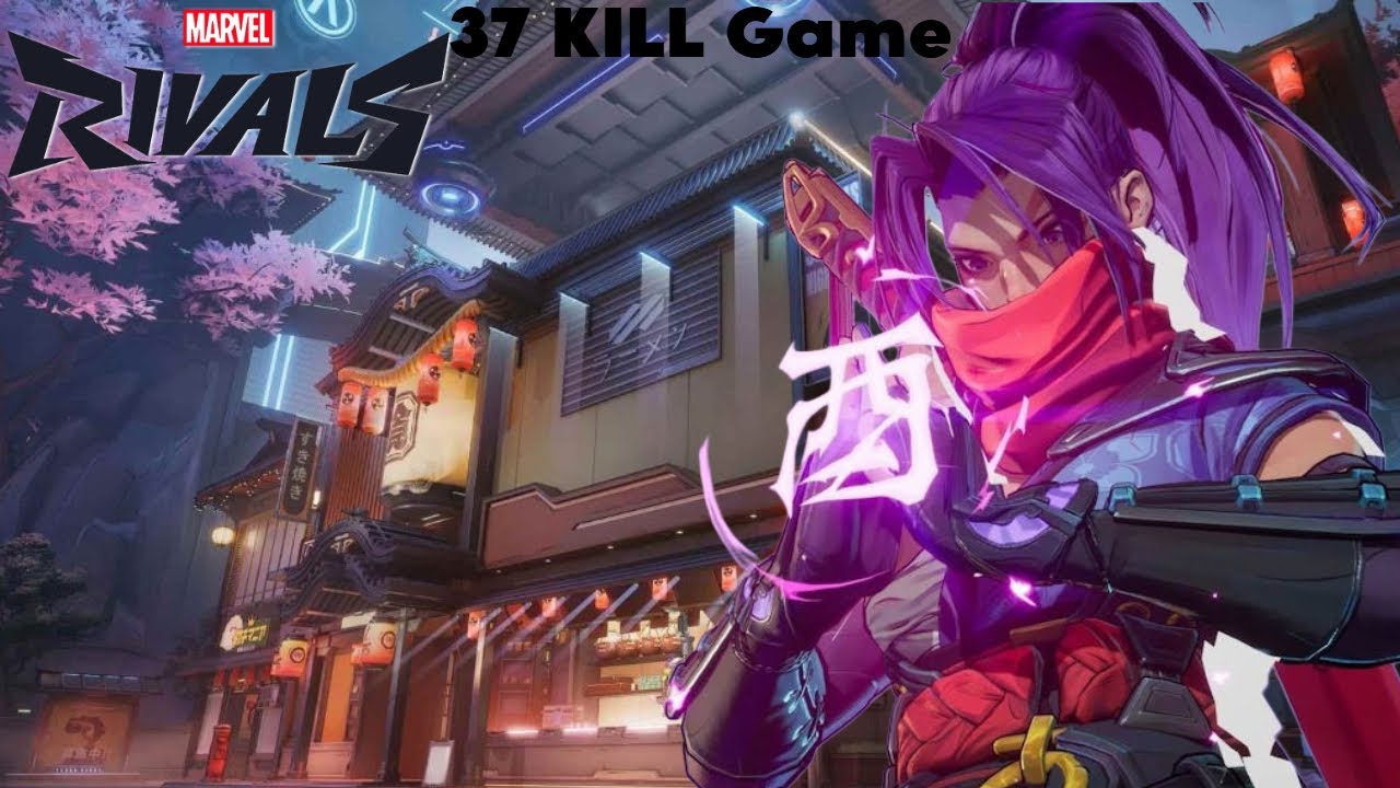 IS PSYLOCKE THE FEMALE GENJI IN MARVEL RIVALS!?| 37 KILL GAME + 14KDMG ...