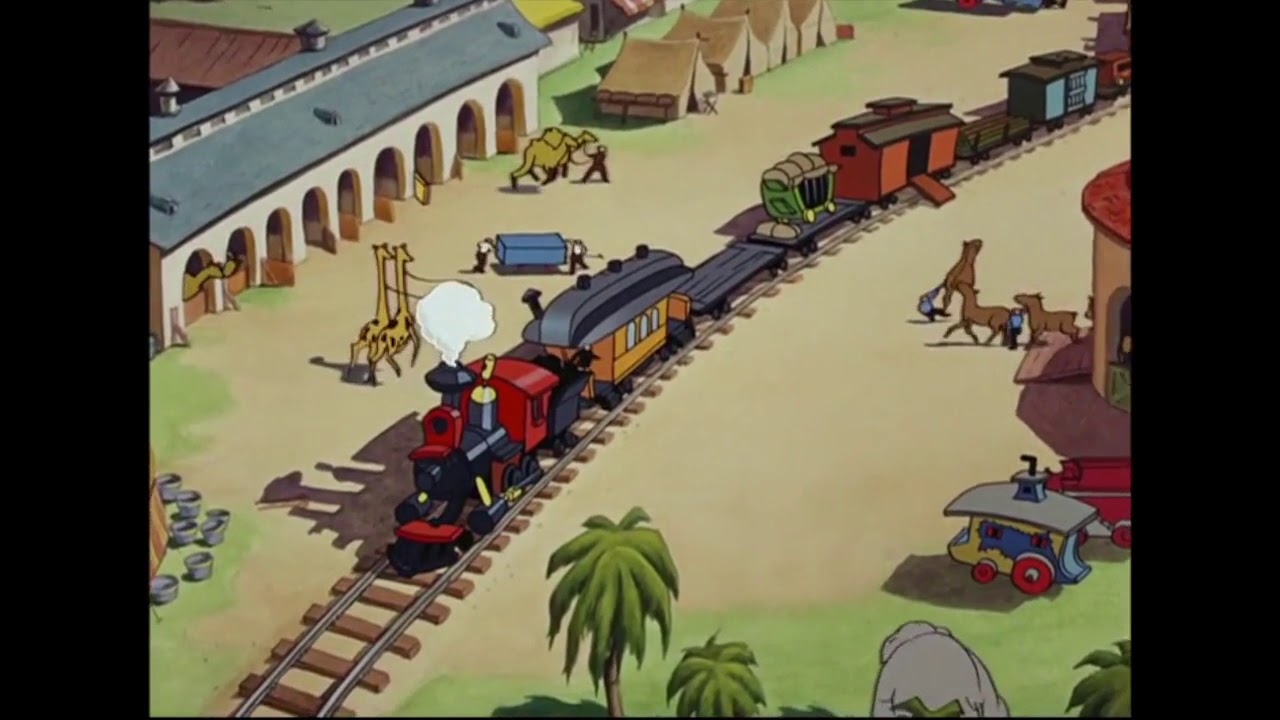 Chowder (Dumbo) part 2 - "Casey Junior"/Nigel delivers to Kitty - YouTube