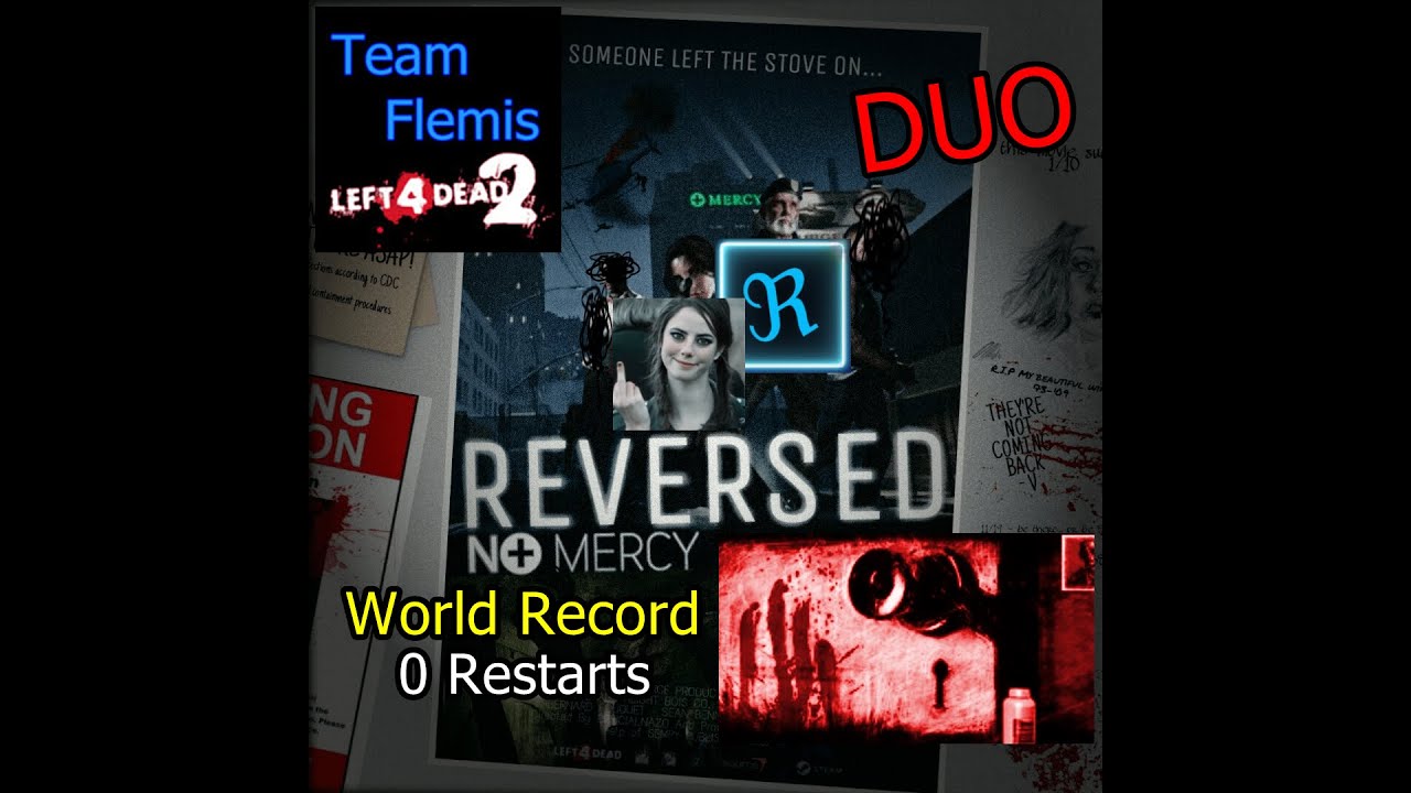 Left 4 Dead 2 - Reverse No Mercy - Realism + Death's Door - DUO - 0 ...