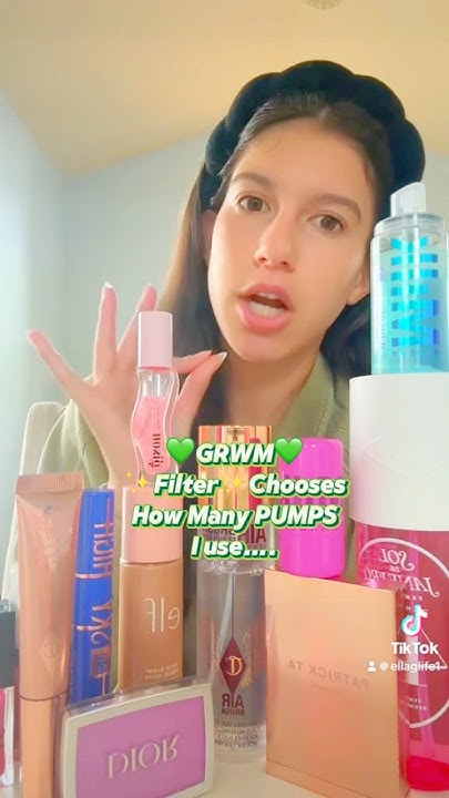 💚GRWM💚 - Filter Chooses How Many PUMPS💦 I Use… *terrifying 🥸* - YouTube