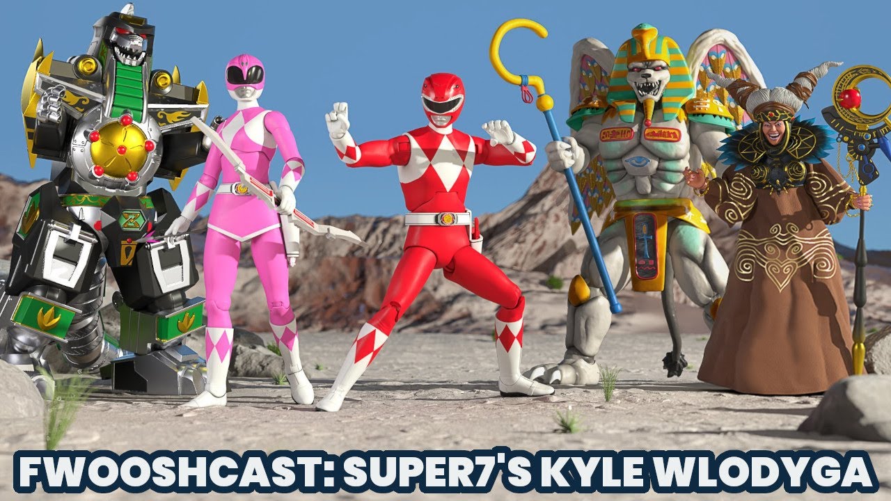 FwooshCast Ep.66: Super7's Kyle Wlodyga Talks Mighty Morphin Power ...