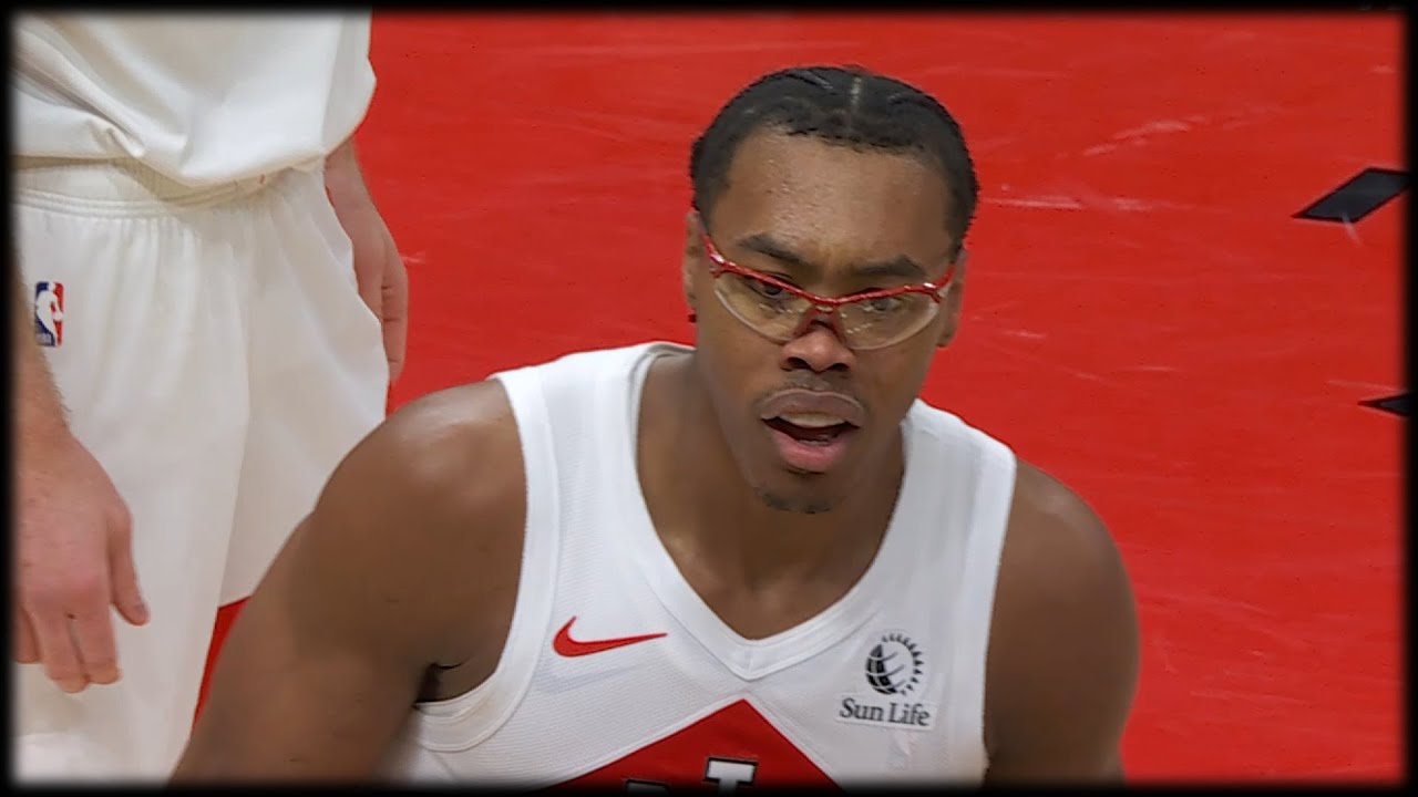 Scottie Barnes buries back to back triples vs Knicks - YouTube