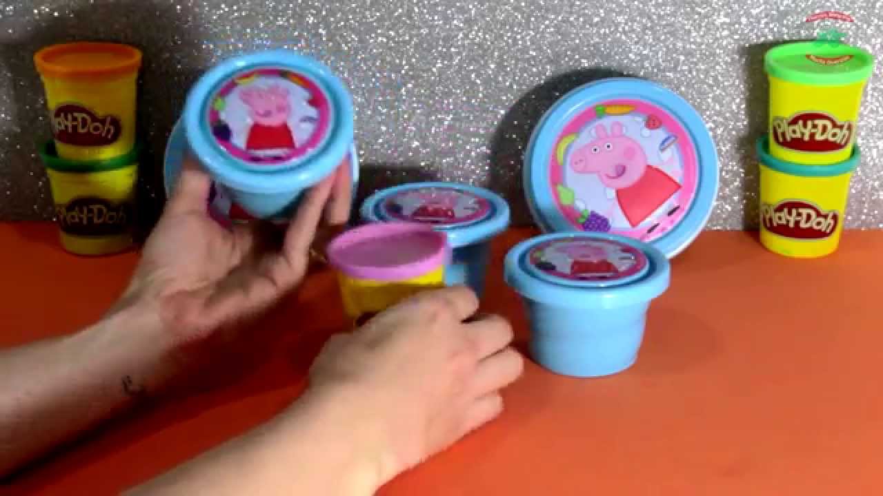 Peppa Pig Macetas Play-Doh Huevos Sorpresa Backyardigans La Era de ...