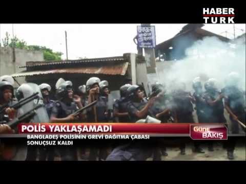 İşçilerin isyanını polis bastıramadı