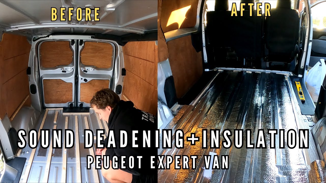 Installing Sound Deadening and Insulation in Your Van | Easy DIY Tips - YouTube