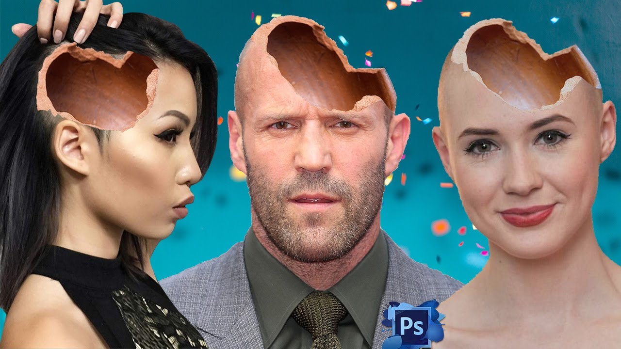 PHOTOSHOP HEAD MANIPULATION | POTTERY HEAD MANIPULATION | PHOTOSHOP ...