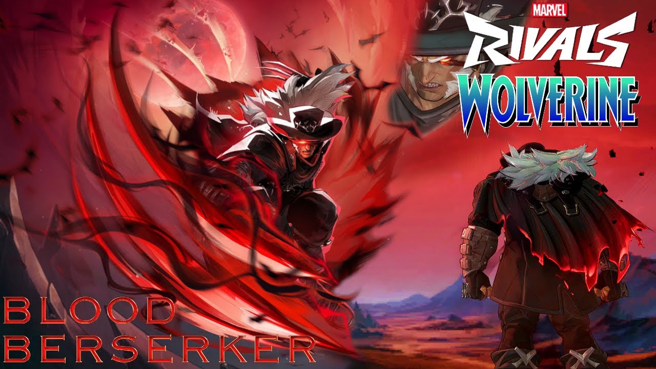 MARVEL RIVALS / Wolverine The Anti Tank - Blood Berserker Battle Pass ...