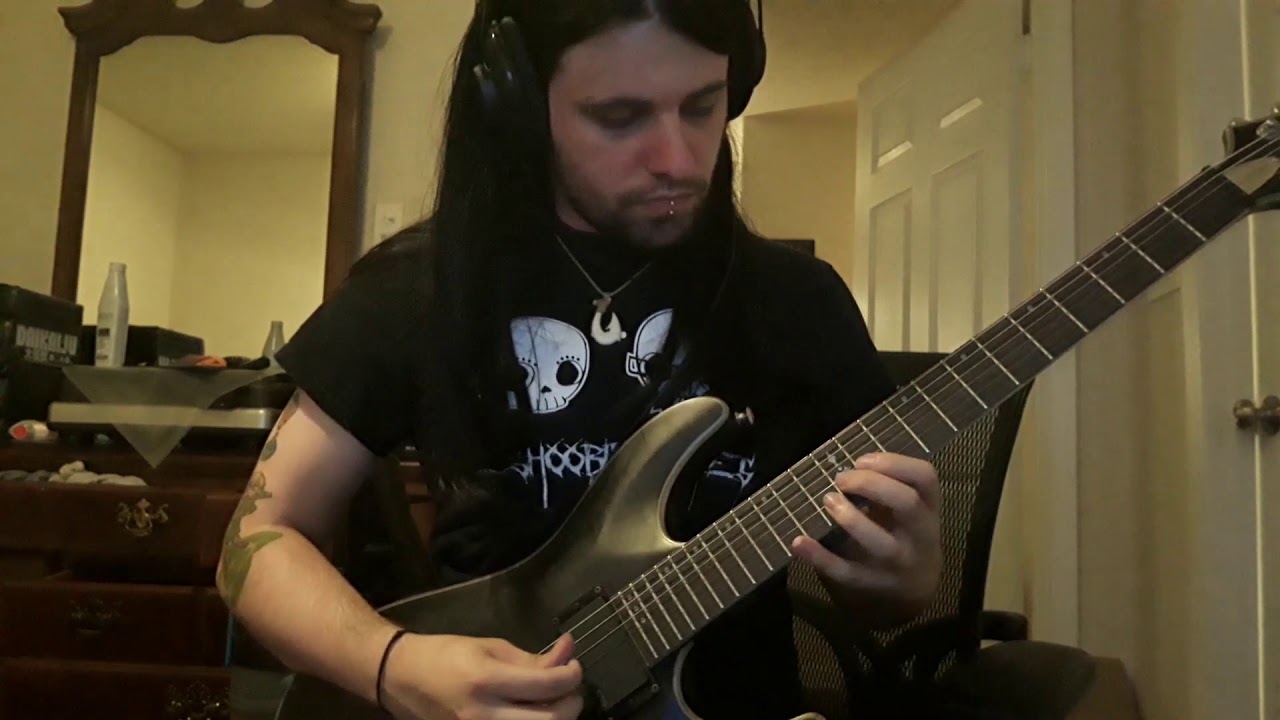 Kvelertak- Fossegrim (Guitar cover w/ solo) - YouTube