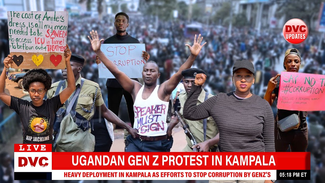 Ugandan Gen Z Protest in Kampala To March To Parliament Against ...