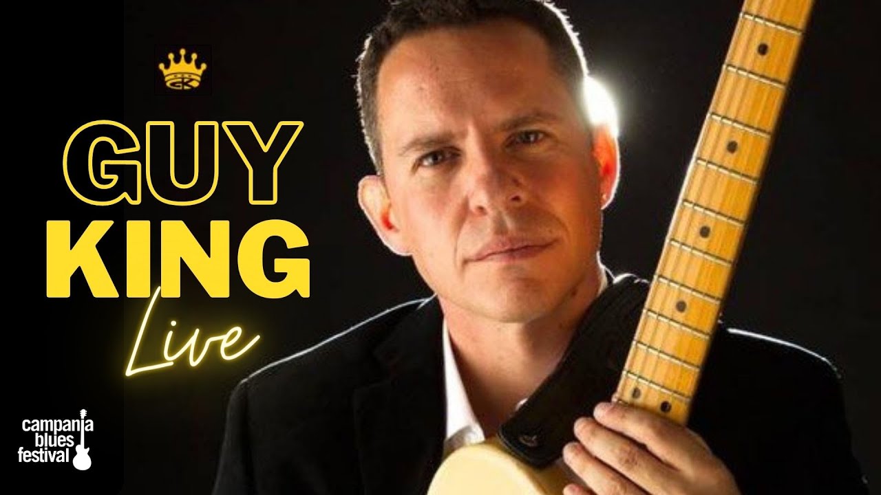 Guy King live at Campania Blues festival - with Luca Giordano band 19.4 ...