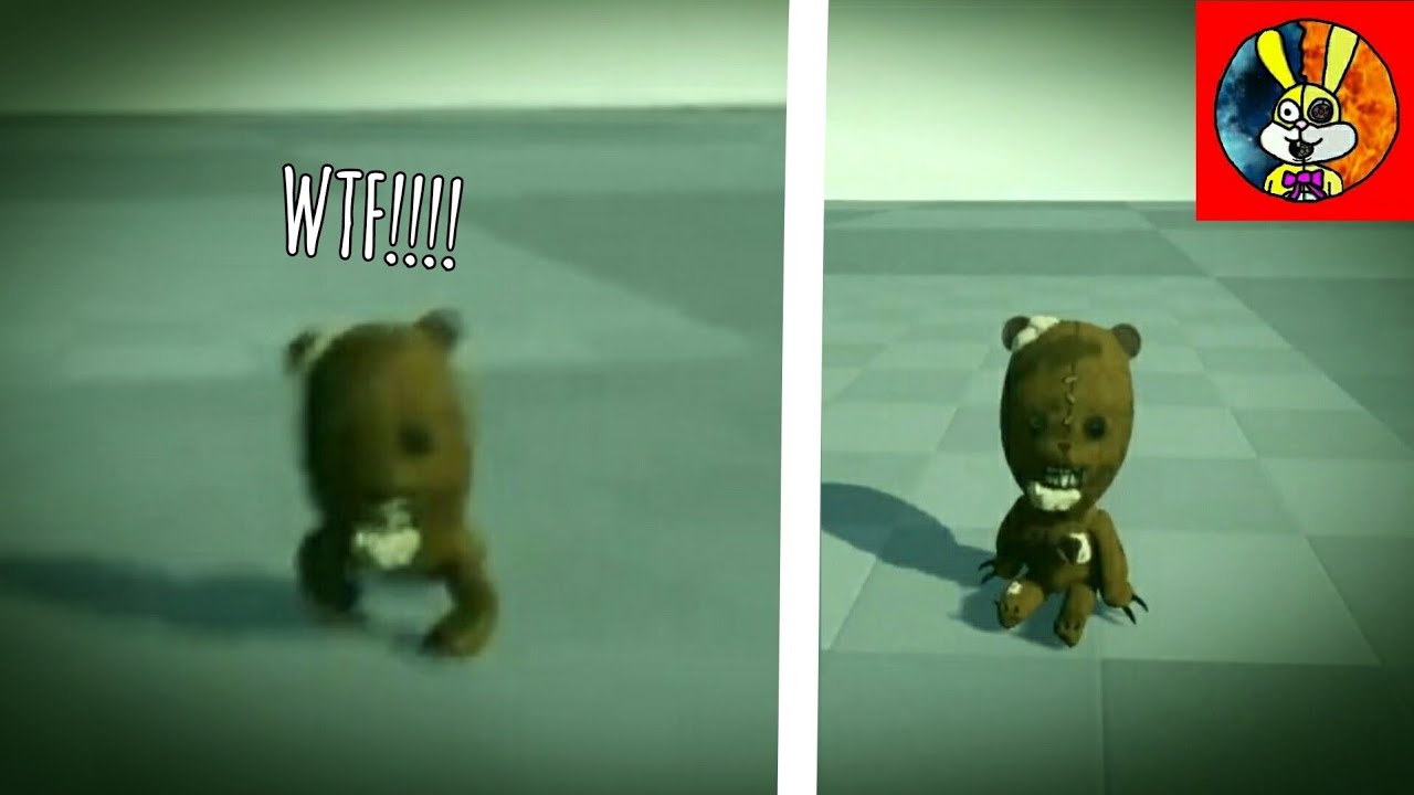 New Dark Deception chapter 4 fanmade trigger teddy AI test clip made by ...