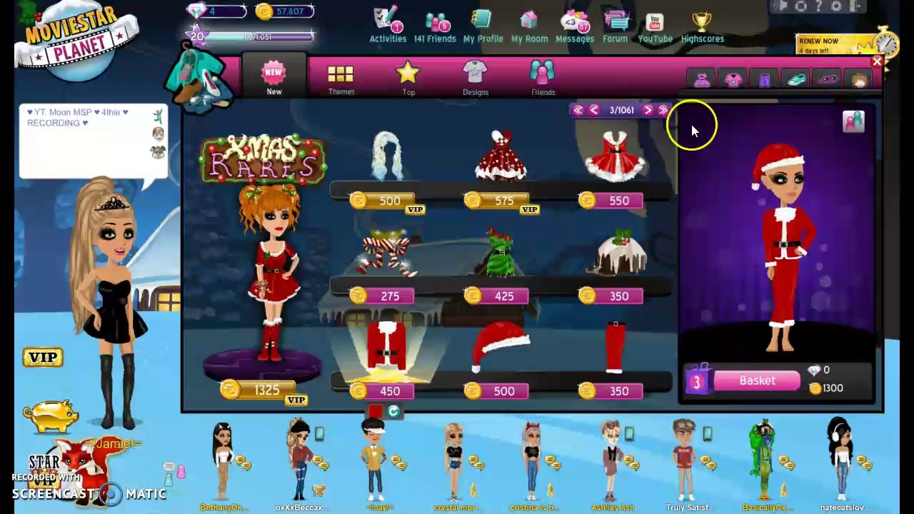 Reacting to xmas rares! || Moon MSP - YouTube