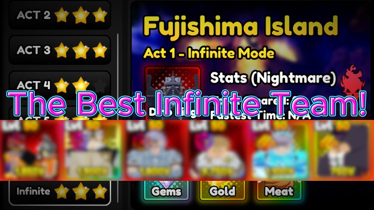 The Best Infinite Team! Anime Reborn Leaderboard Run 100+ Waves Easy ...