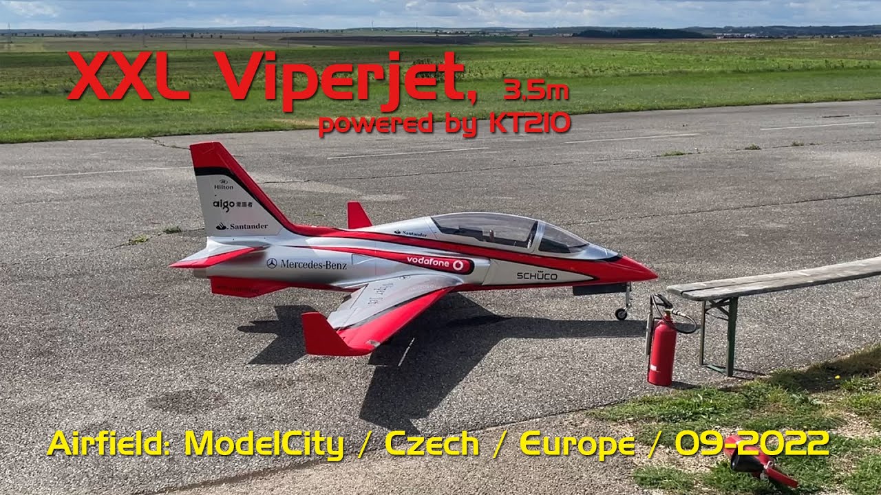 XXL Viper (Baja Hobby) 3,5m; powered by KT210 - YouTube