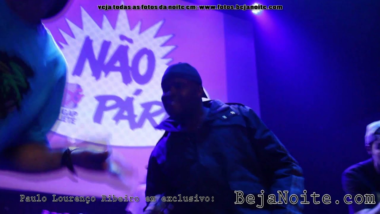 Mind Da Gap - Não Pára (com valete) - ao vivo music box lisboa ...