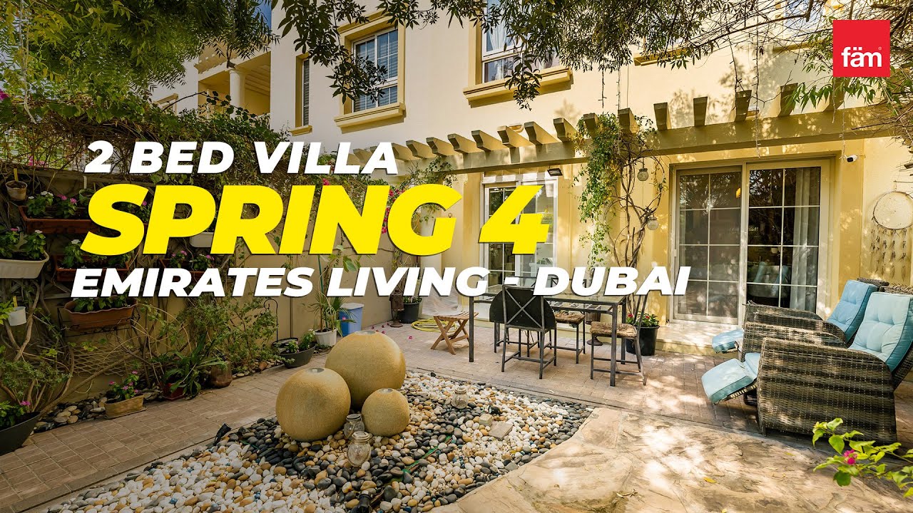 Amazing 2 Bed Villa in Spring 4, Emirates Living - Dubai - YouTube