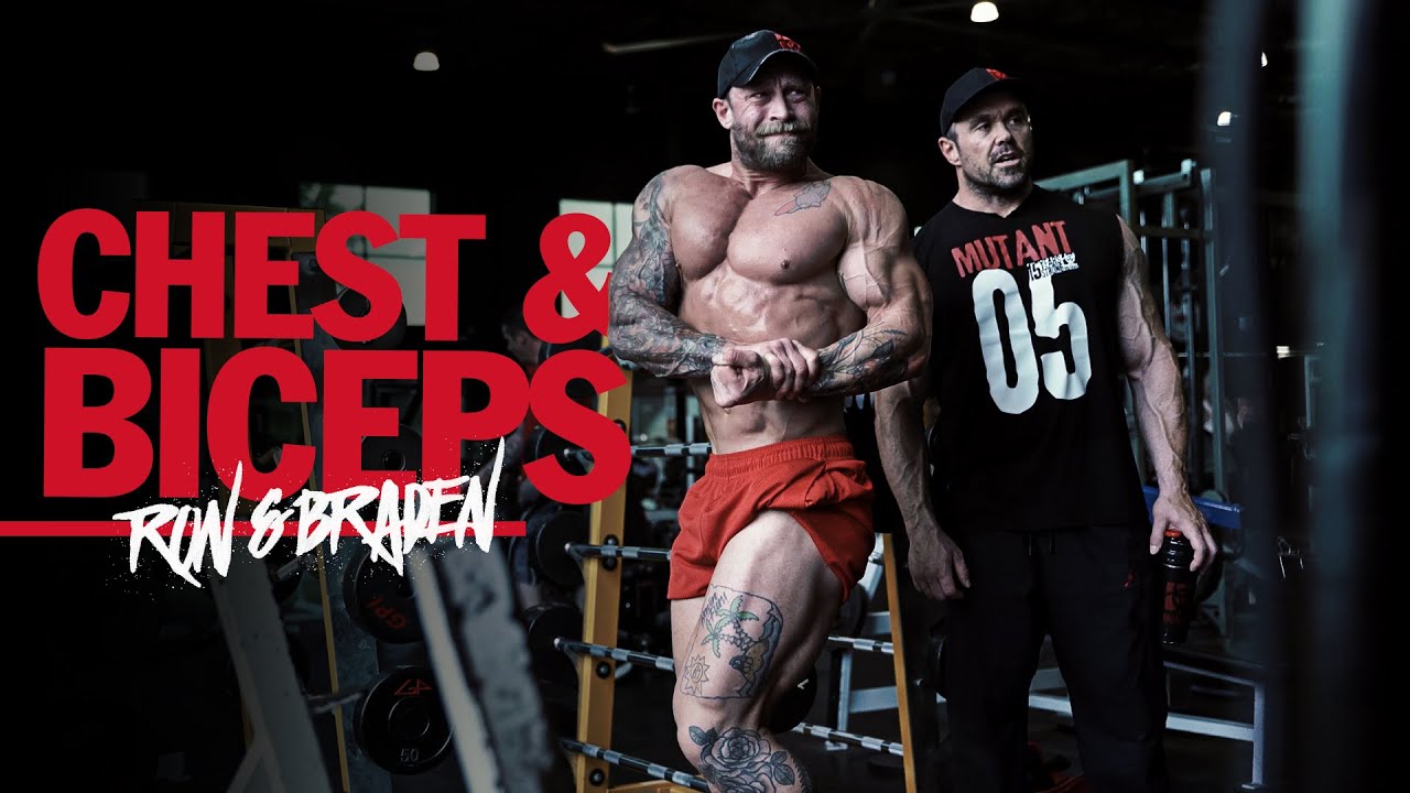 CHEST & BICEP Annihilation WORKOUT with Big Ron Partlow & Braden ...