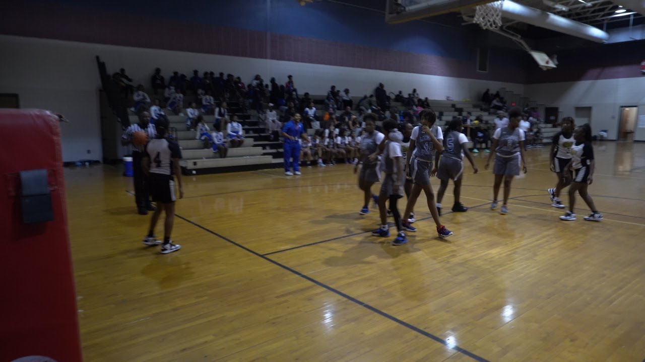 EMS LADY HAWKS VS LANGSTON CHAPEL LADY BLUE DEVILS - YouTube