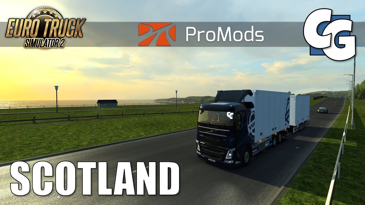 ETS2 ProMods - Scotland to Iceland (Part 1) [Q&A] - YouTube